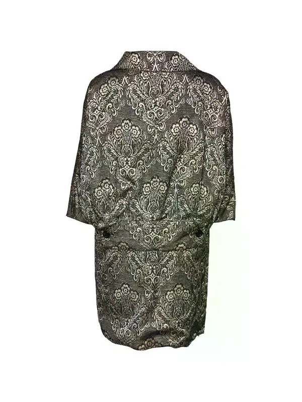 Dolce & Gabbana Brocade Oversized Coat