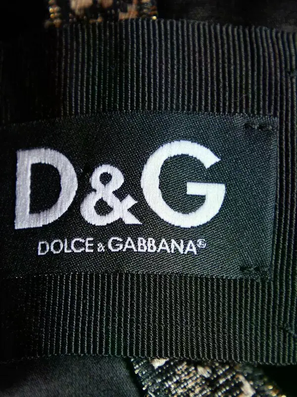 Dolce & Gabbana Brocade Oversized Coat