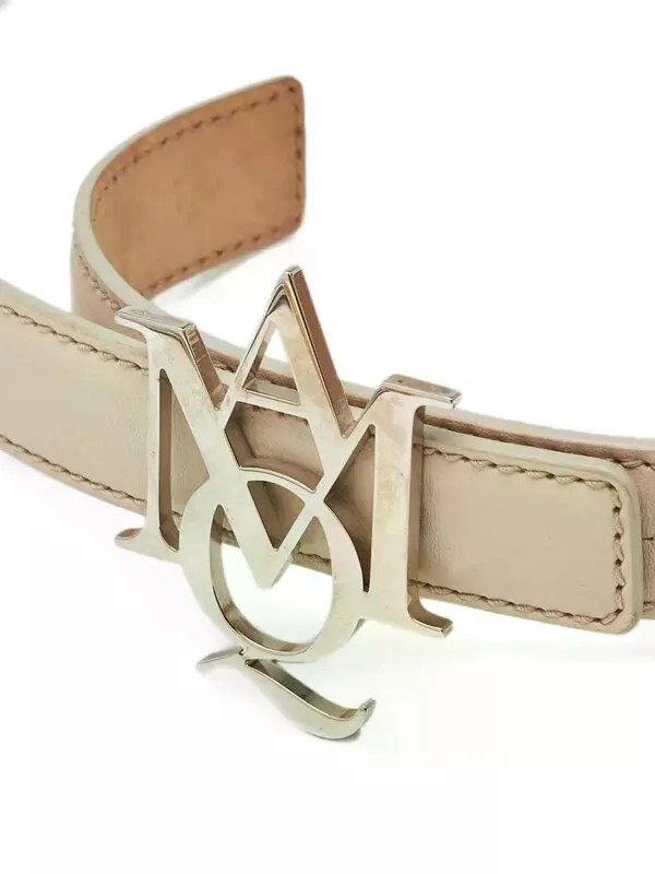 Alexander McQueen Logo-plaque Belt