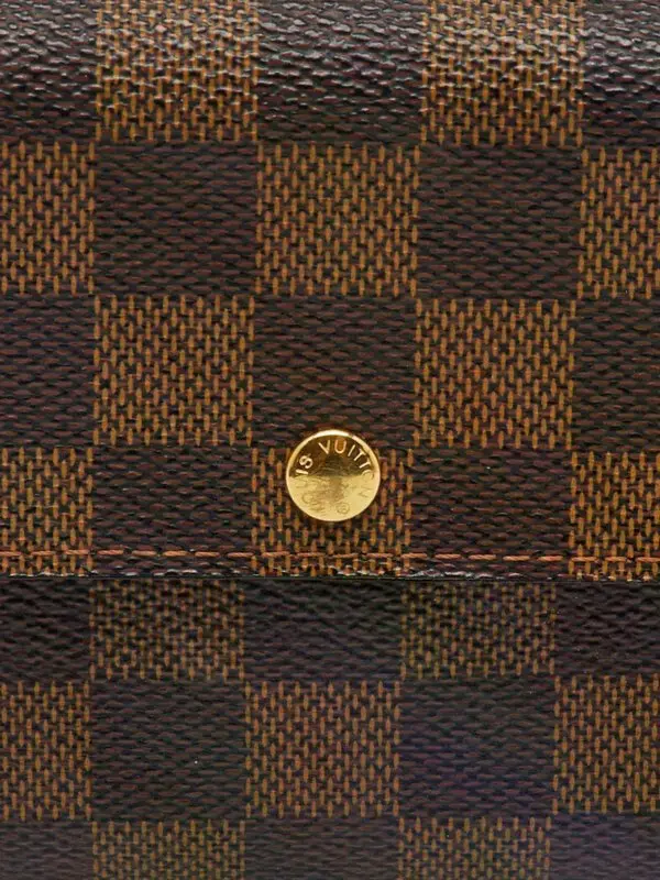 LOUIS VUITTON Sarah Damier Ebene Wallet