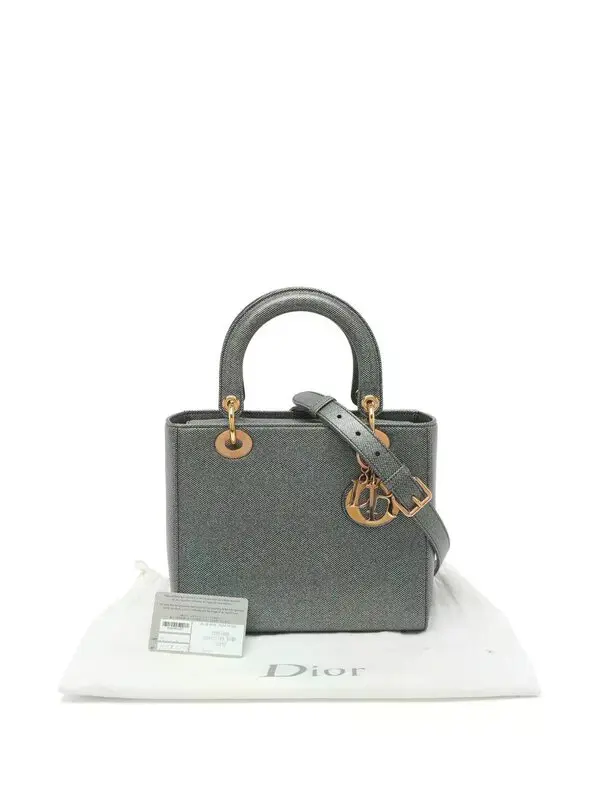 Dior Lady Leather Tote Bag