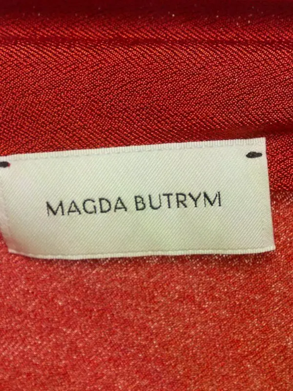Magda Butrym Ruched Asymmetric Top