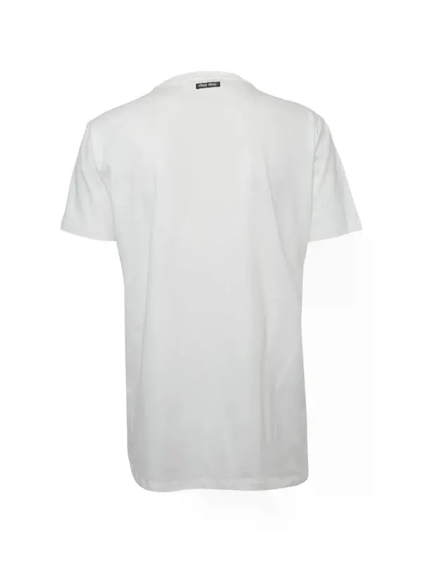 Miu Miu 2018 Graphic-logo T-shirt