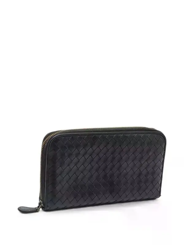 Bottega Veneta Intrecciato Zip-around Wallet