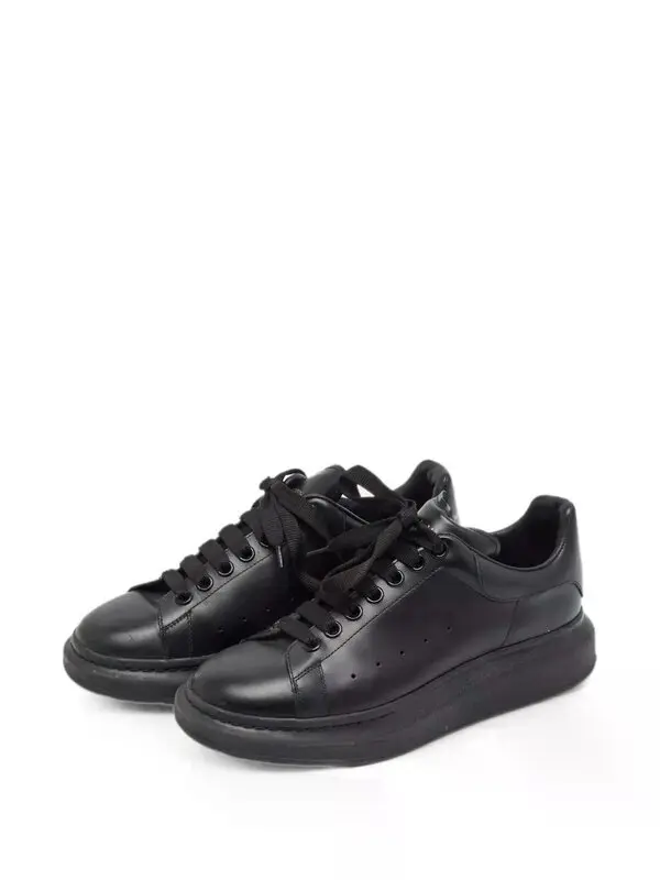 Alexander McQueen Oversized Lace-up Sneakers - Black