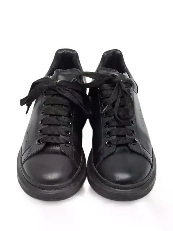 Alexander McQueen Oversized Lace-up Sneakers - Black