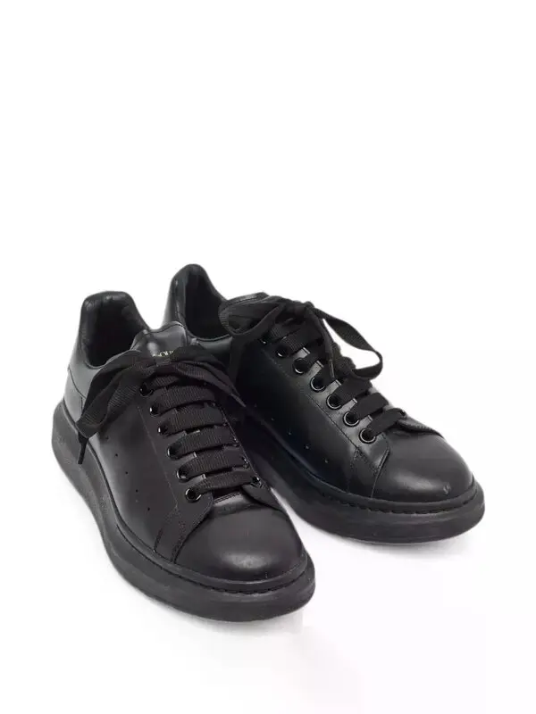 Alexander McQueen Oversized Lace-up Sneakers - Black