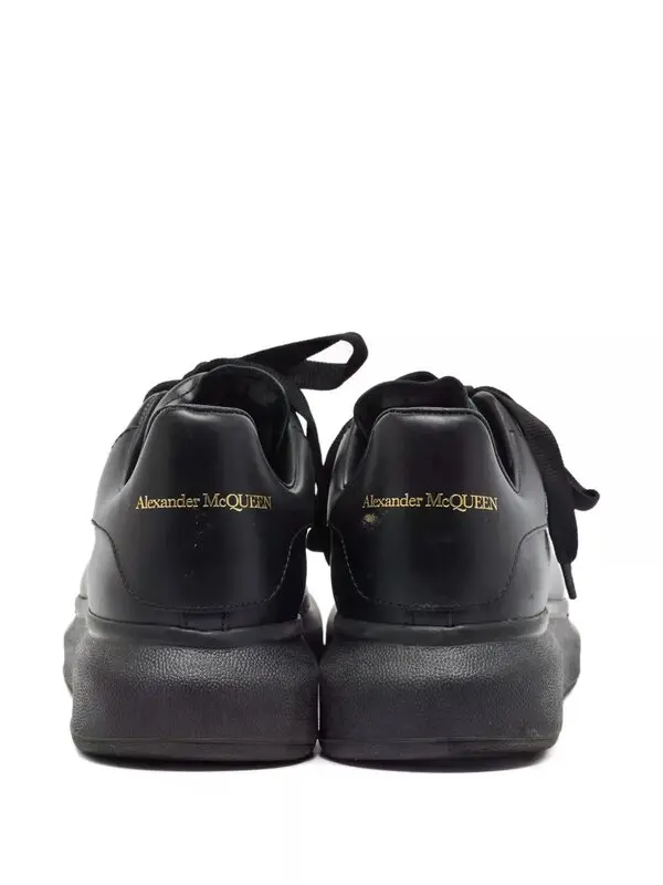Alexander McQueen Oversized Lace-up Sneakers - Black