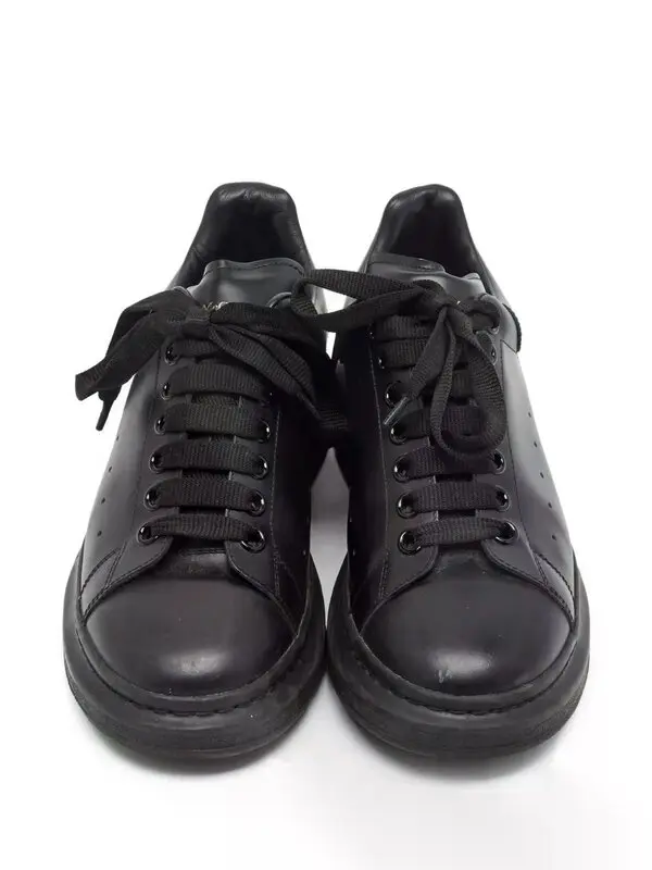 Alexander McQueen Oversized Lace-up Sneakers - Black
