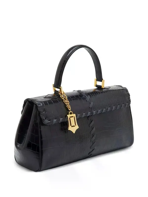 Saint Laurent Leather Tote Bag