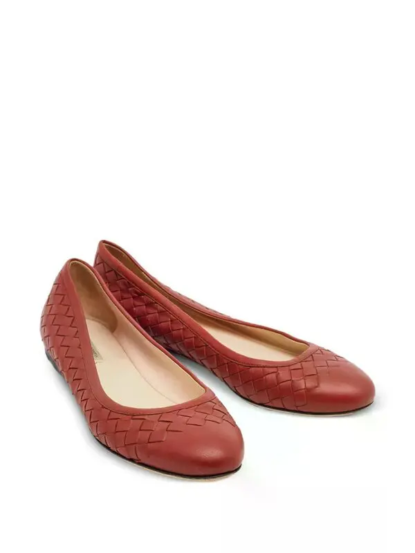 Bottega Veneta Intrecciato Ballet Flats