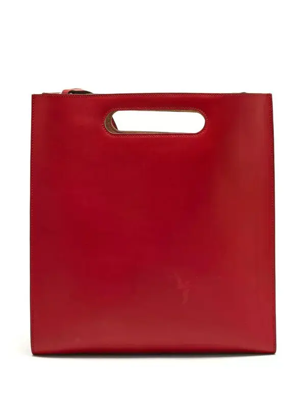 Gucci Logo Embossed Tote Bag