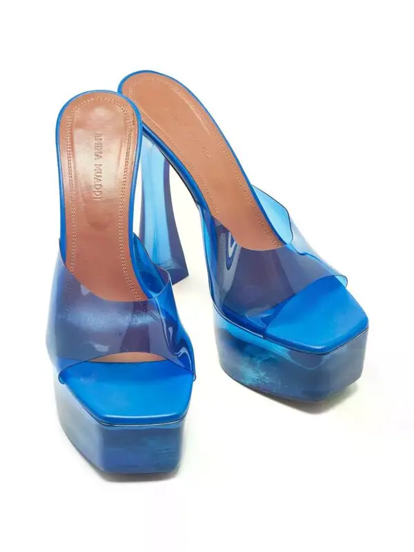 Amina Muaddi Dalida Platform Sandals