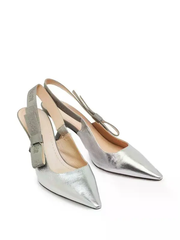 Dior J'adior Slingback Pumps - Silver
