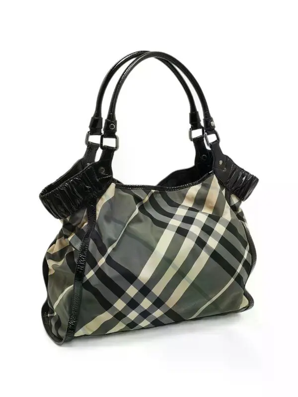 Burberry Beat Check Tote Bag