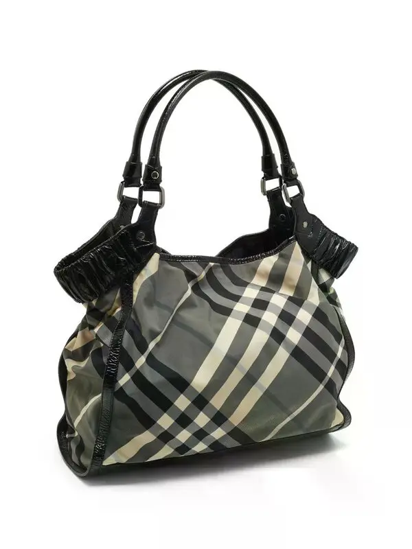 Burberry Beat Check Tote Bag