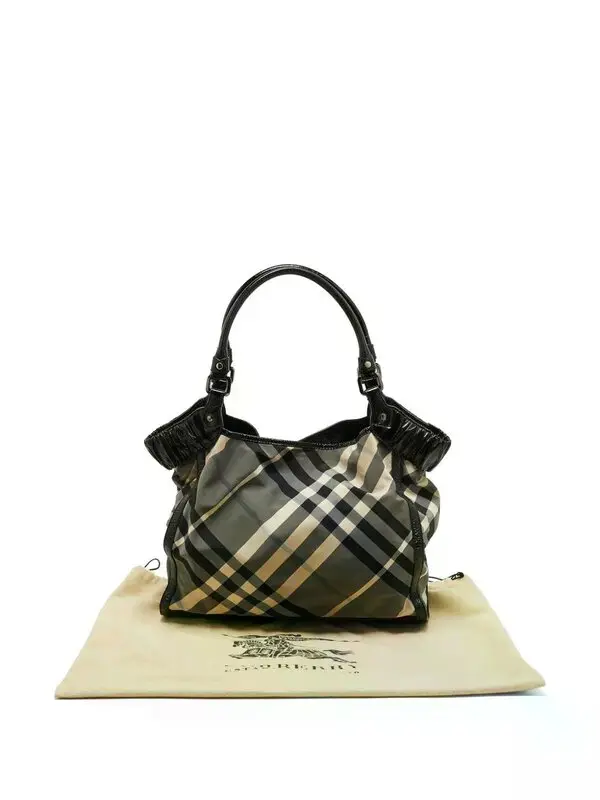 Burberry Beat Check Tote Bag
