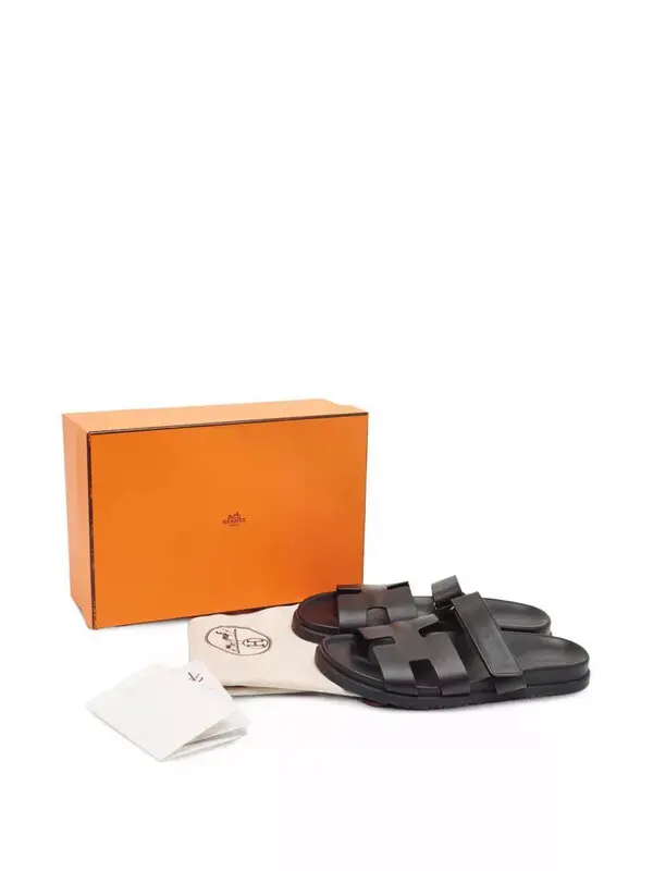 Hermès Chypre Touch-strap Sandals