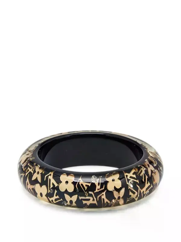 LOUIS VUITTON Monogram Inclusion Crystal-embellished Bracelet