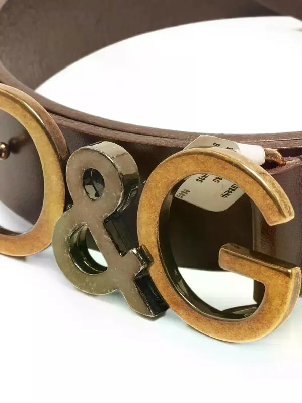 Dolce & Gabbana Logo Buckle Belt