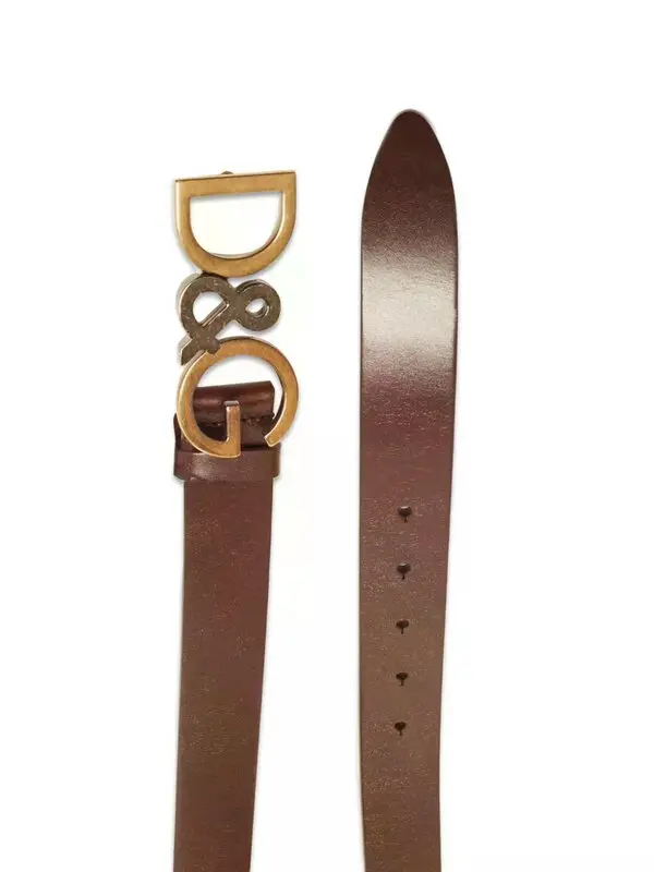 Dolce & Gabbana Logo Buckle Belt