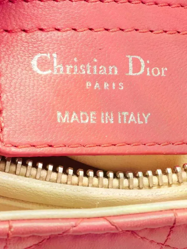 Dior Lady Tote Bag - Pink