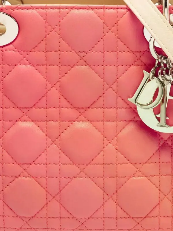 Dior Lady Tote Bag - Pink