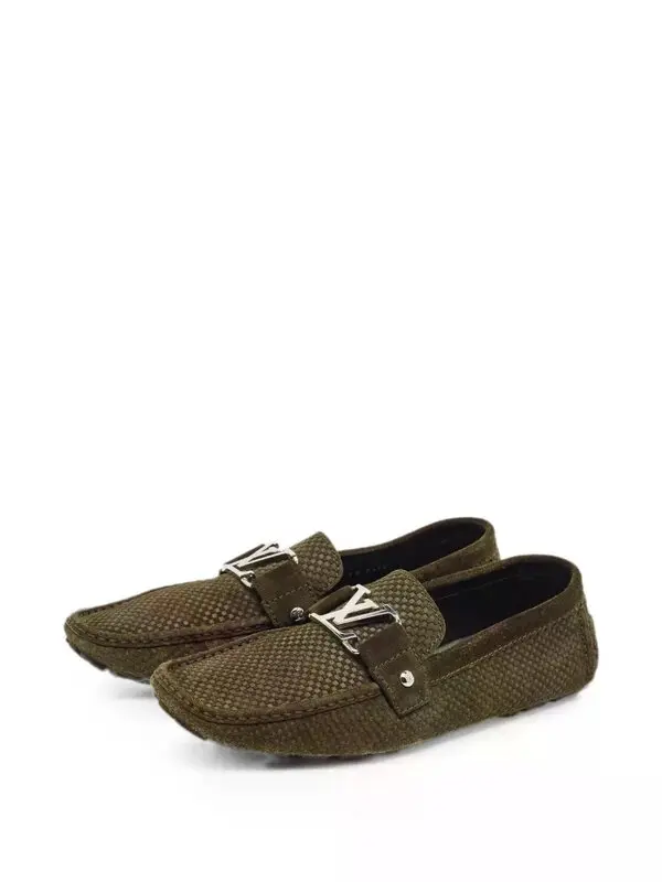 LOUIS VUITTON Monte Carlo Damier Loafers