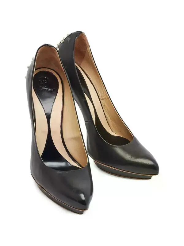 Alexander McQueen Studded Platform Stiletto Pumps