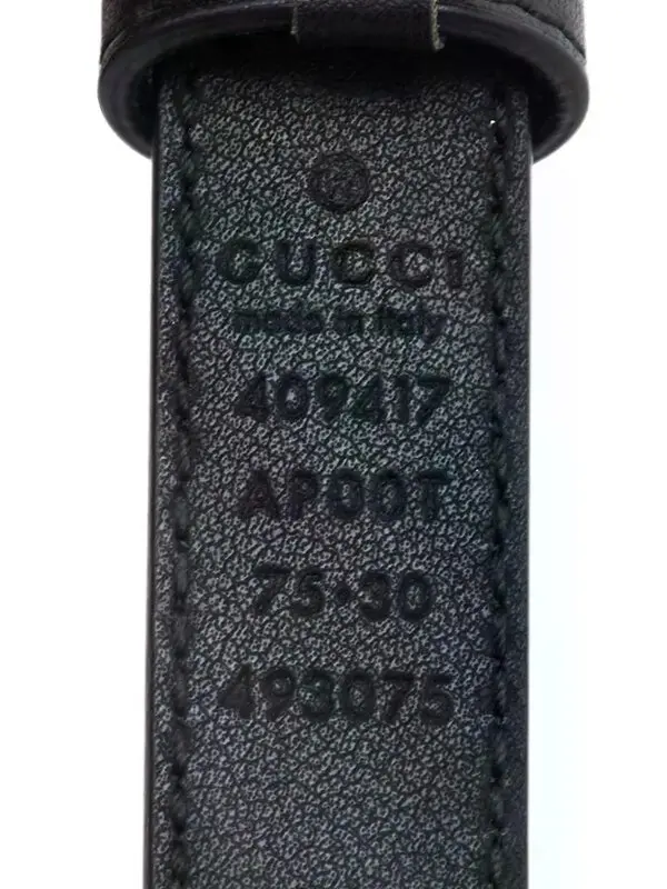 Gucci Gg Marmont Logo Buckle Belt
