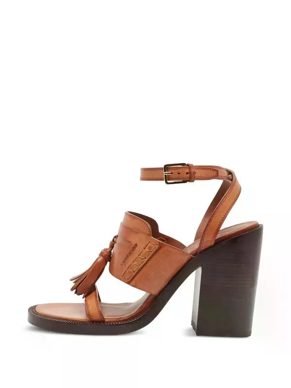 Burberry Bethany Sandals With Buckle-fastening Ankle Strap