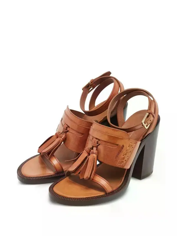 Burberry Bethany Sandals With Buckle-fastening Ankle Strap