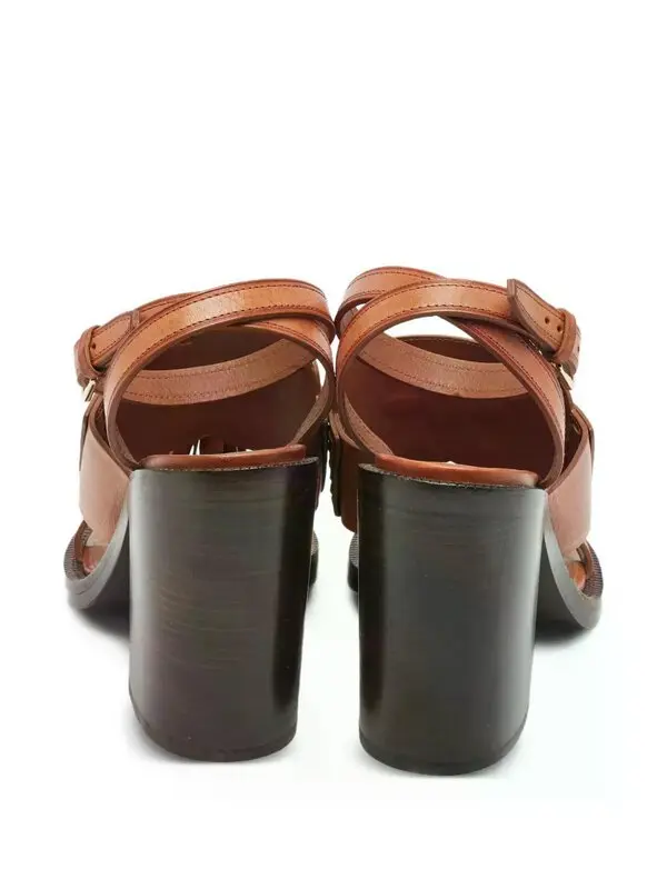 Burberry Bethany Sandals With Buckle-fastening Ankle Strap