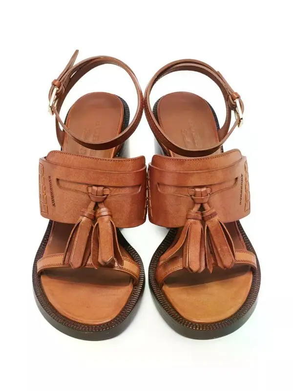 Burberry Bethany Sandals With Buckle-fastening Ankle Strap