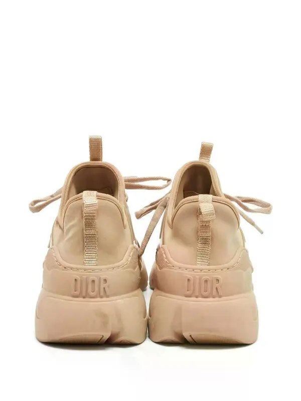 Dior D-connect Lace-up Sneakers - Neutrals
