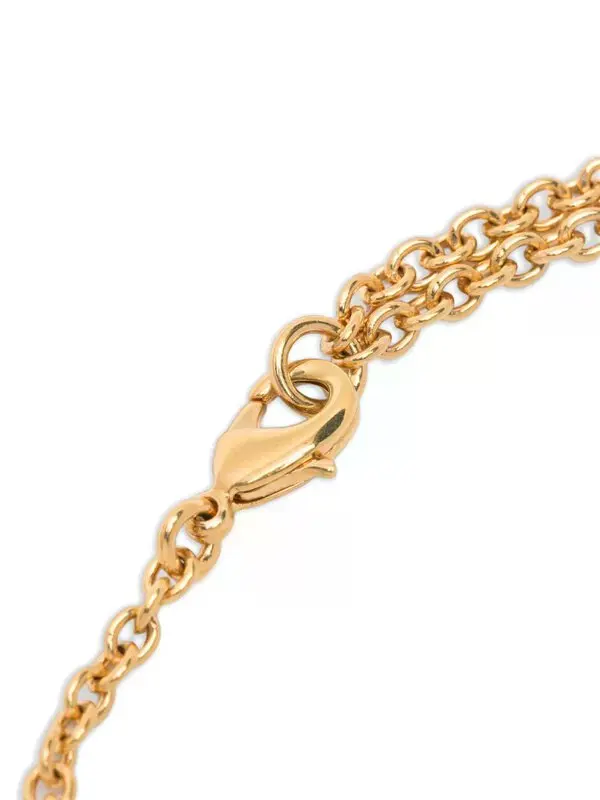 Chloé Logo Plaque Chain Necklace