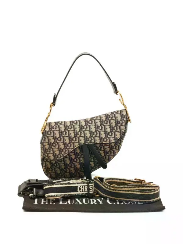 Dior Saddle Oblique Shoulder Bag