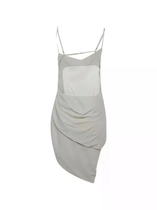 Jacquemus La Robe Saudade Ruched Mini Dress