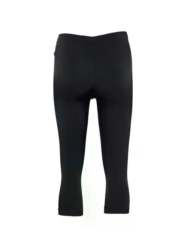 Marni Cropped Slim Fit Trousers With Elasticated Waistband