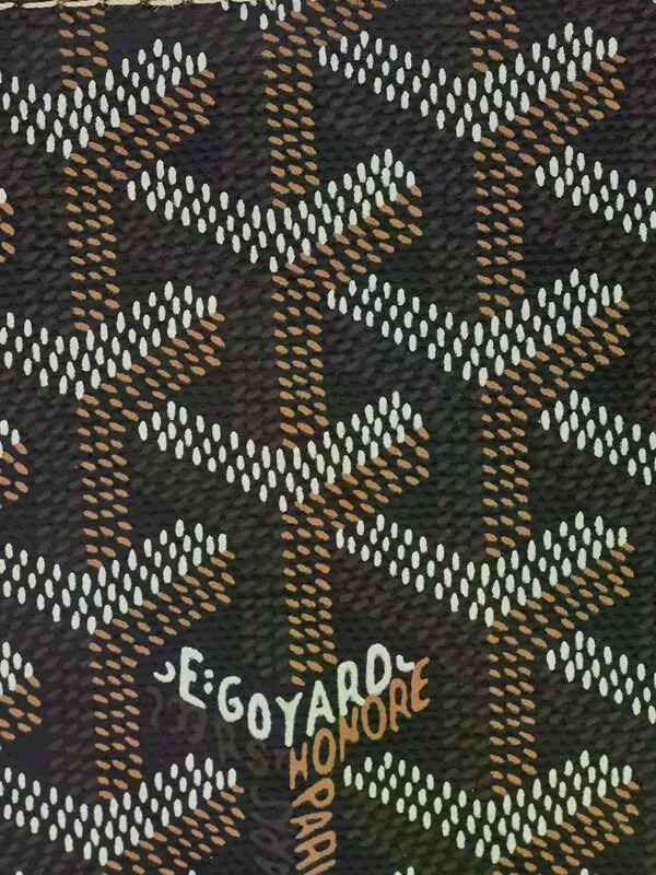 Goyard 2017 Grenelle Goyardine Passport Holder