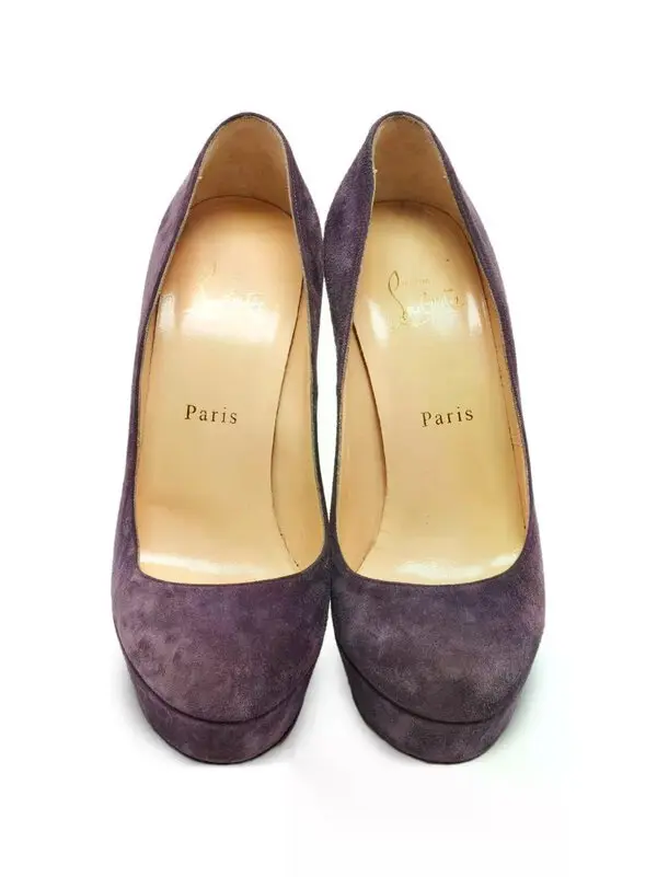 CHRISTIAN LOUBOUTIN Bianca Platform Pumps - Purple