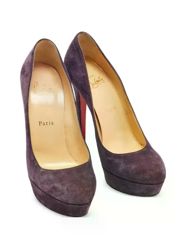 CHRISTIAN LOUBOUTIN Bianca Platform Pumps - Purple