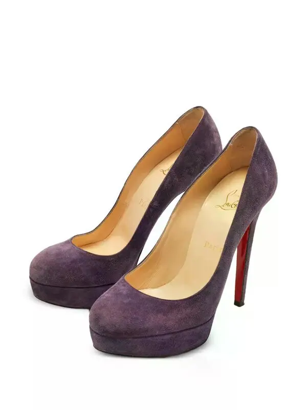 CHRISTIAN LOUBOUTIN Bianca Platform Pumps - Purple