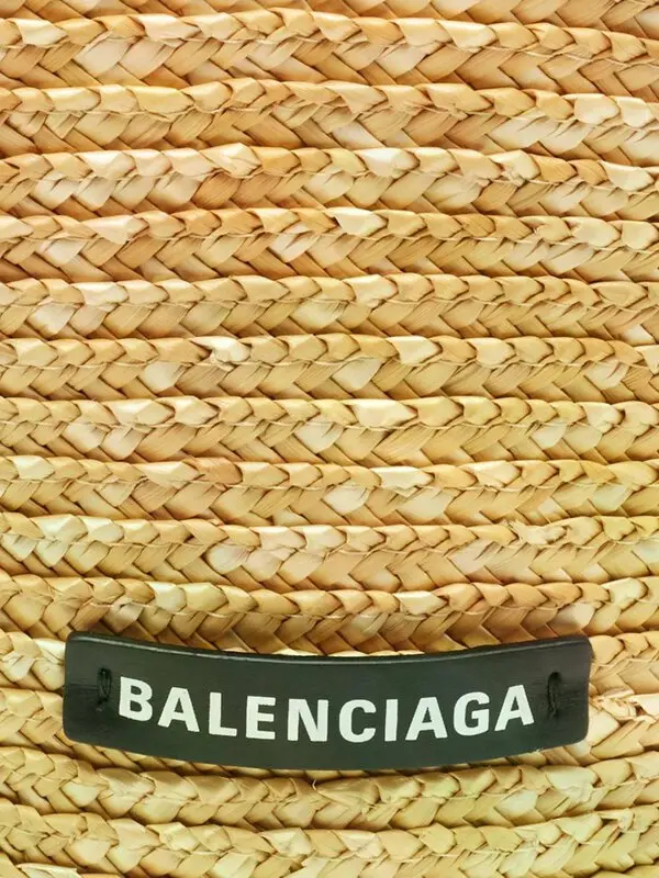 Balenciaga Woven Tote Bag - Neutrals