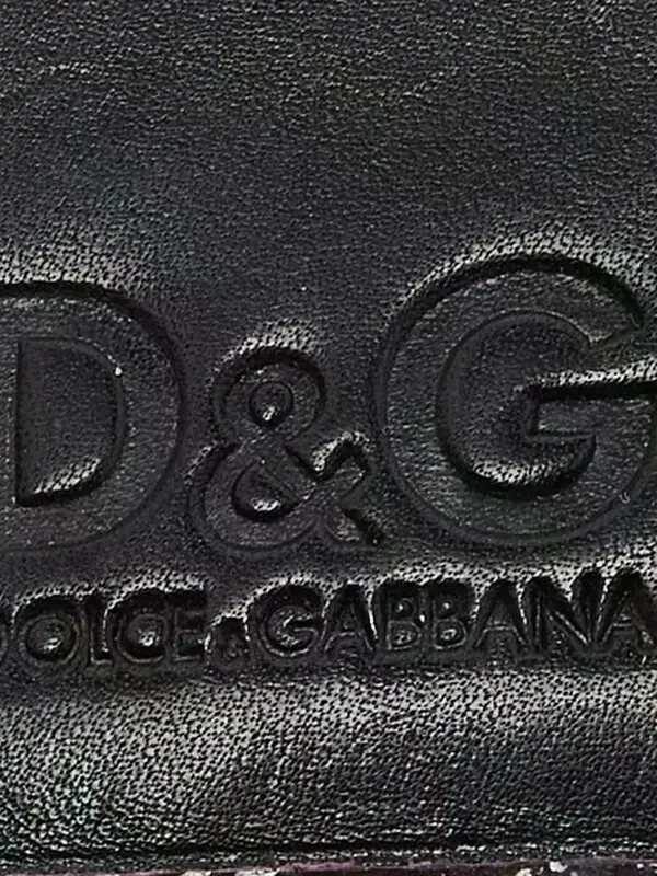 Dolce & Gabbana Patent Leather Bifold Wallet