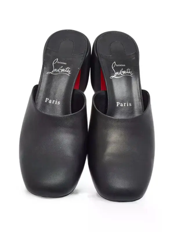 CHRISTIAN LOUBOUTIN Block-heel Mules