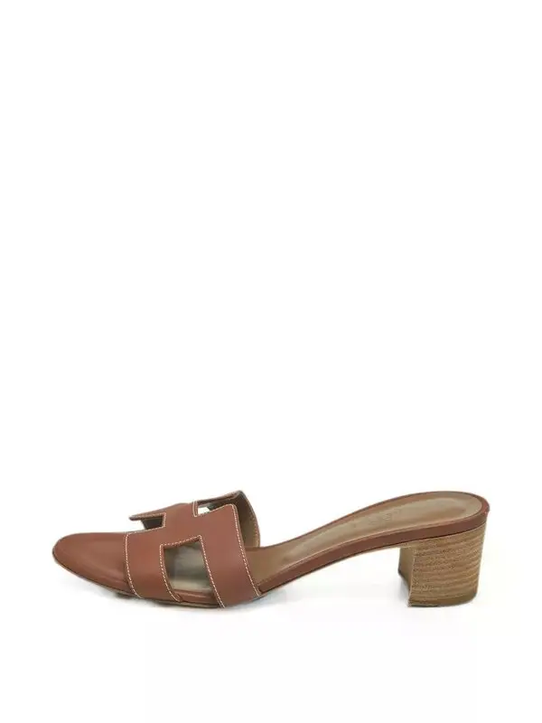 Hermès Oasis H-cutout Sandals