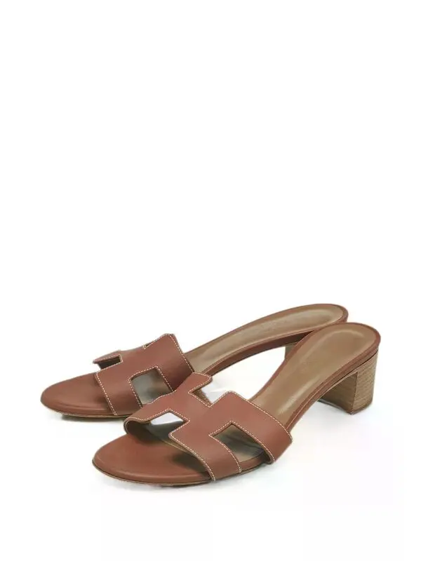 Hermès Oasis H-cutout Sandals