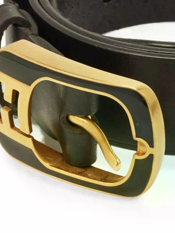 Fendi Ff Logo Buckle Belt