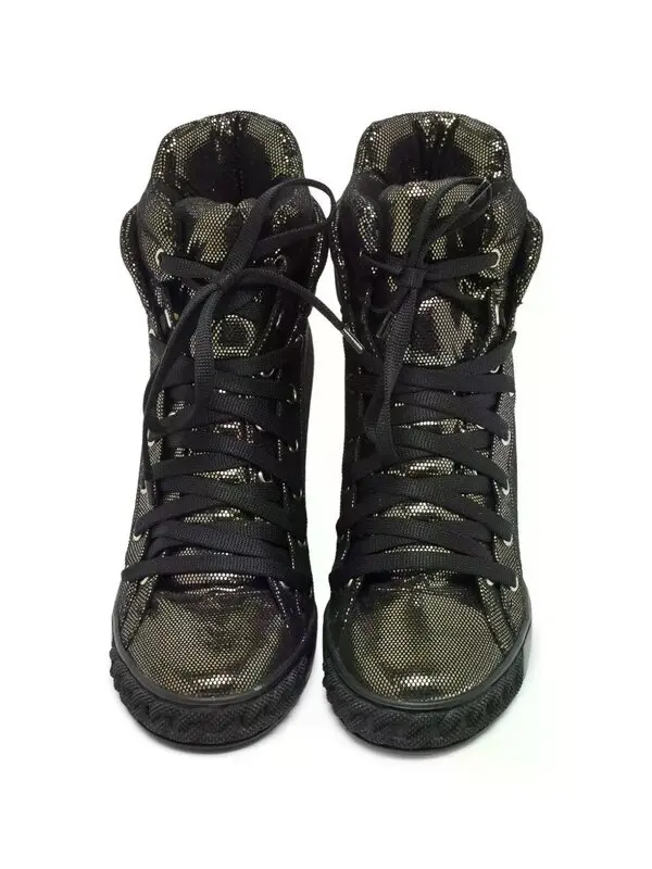 Casadei Wedge-heel High-top Sneakers